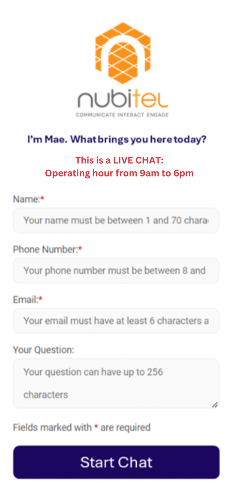 Nubitel CX - Click To Interact | Nubitel